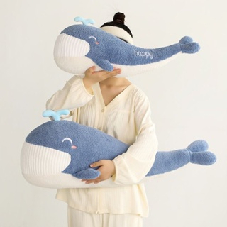 Jual Boneka Paus biru whale ukuran 60cm bahan plush mainan anak kado ...