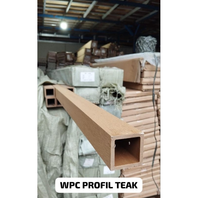 Jual WPC Profil Teak | Shopee Indonesia