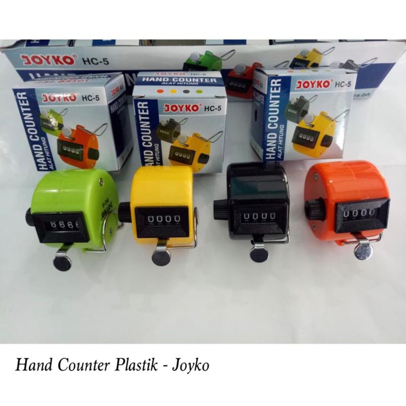 Jual HAND COUNTER PLASTIK / ALAT HITUNG JOYKO | Shopee Indonesia