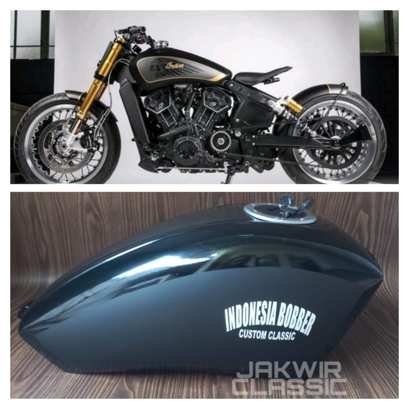 Jual Tangki Bobber Indian custom Japstyle Tangki Bobber Tangki Custom ...