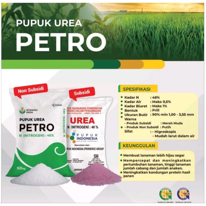 Jual Pupuk Urea Petro 1 kg (Repack) | Shopee Indonesia