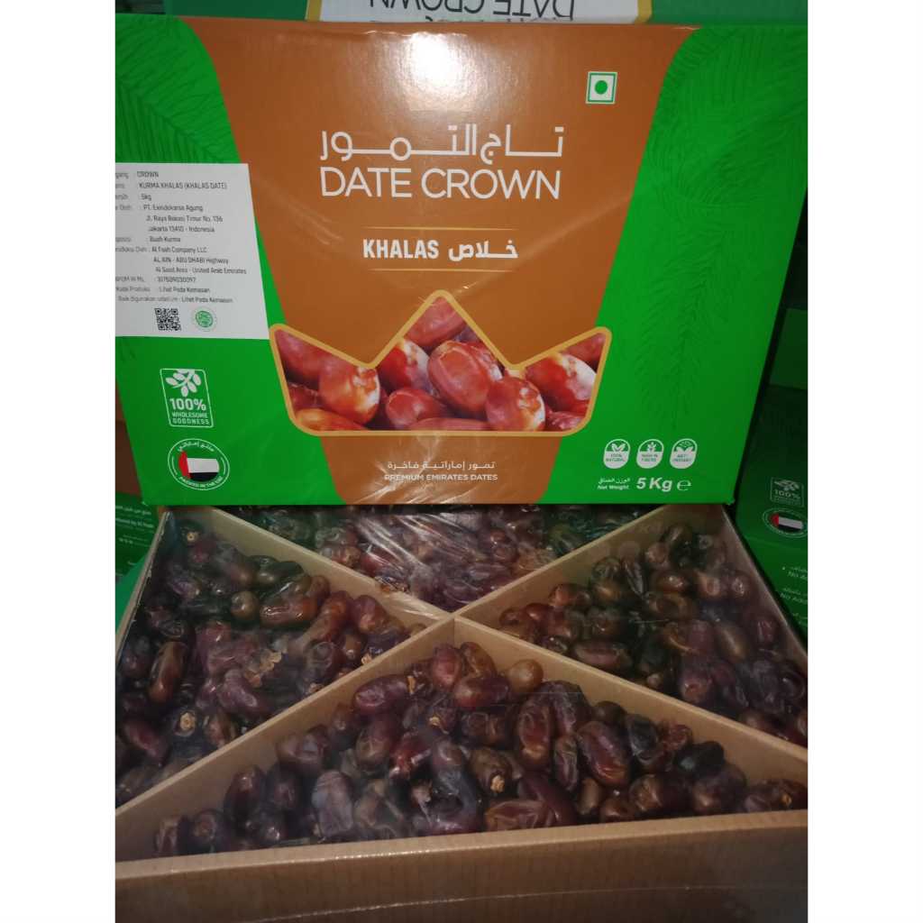 Jual dc khalas date crown khalas kurma kholas date crown khalas premium ...
