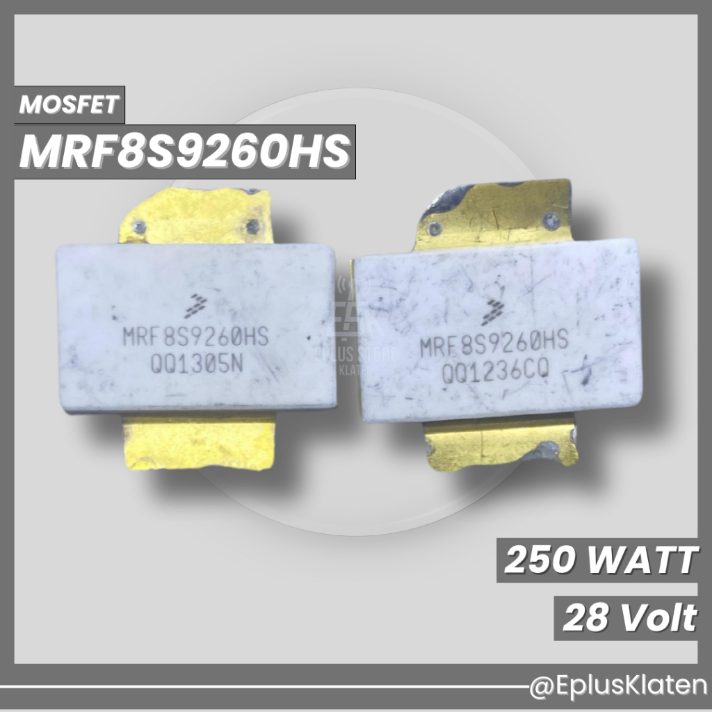 Jual MRF8S9260HS final mosfet boster FM VHF mrf260 TR112 | Shopee Indonesia