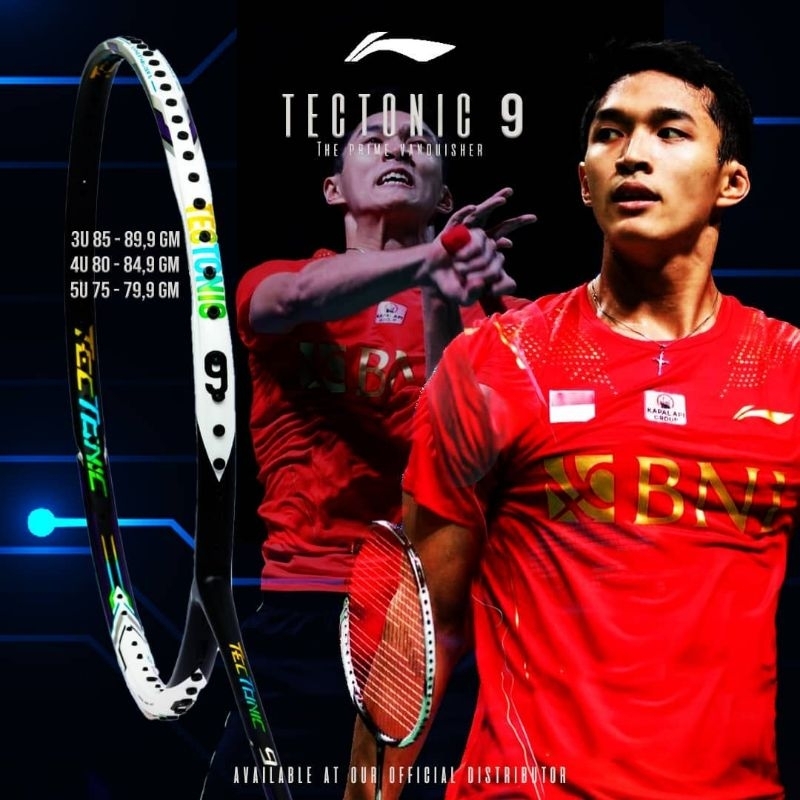 Jual RAKET BADMINTON LINING TECTONIC 9 | Shopee Indonesia