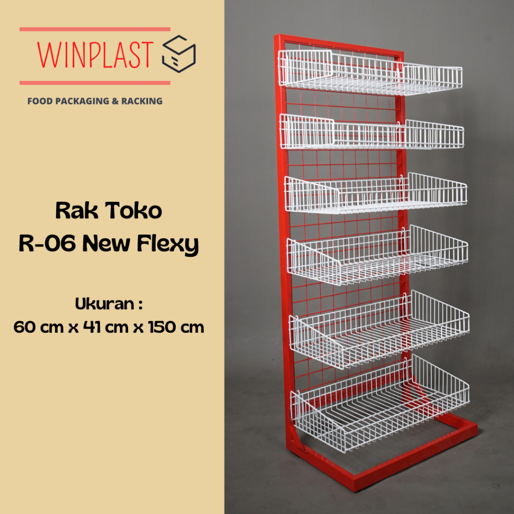 Jual Rak Toko / Rak Display / Rak Chiki / Rak Minimarket / Rak ...