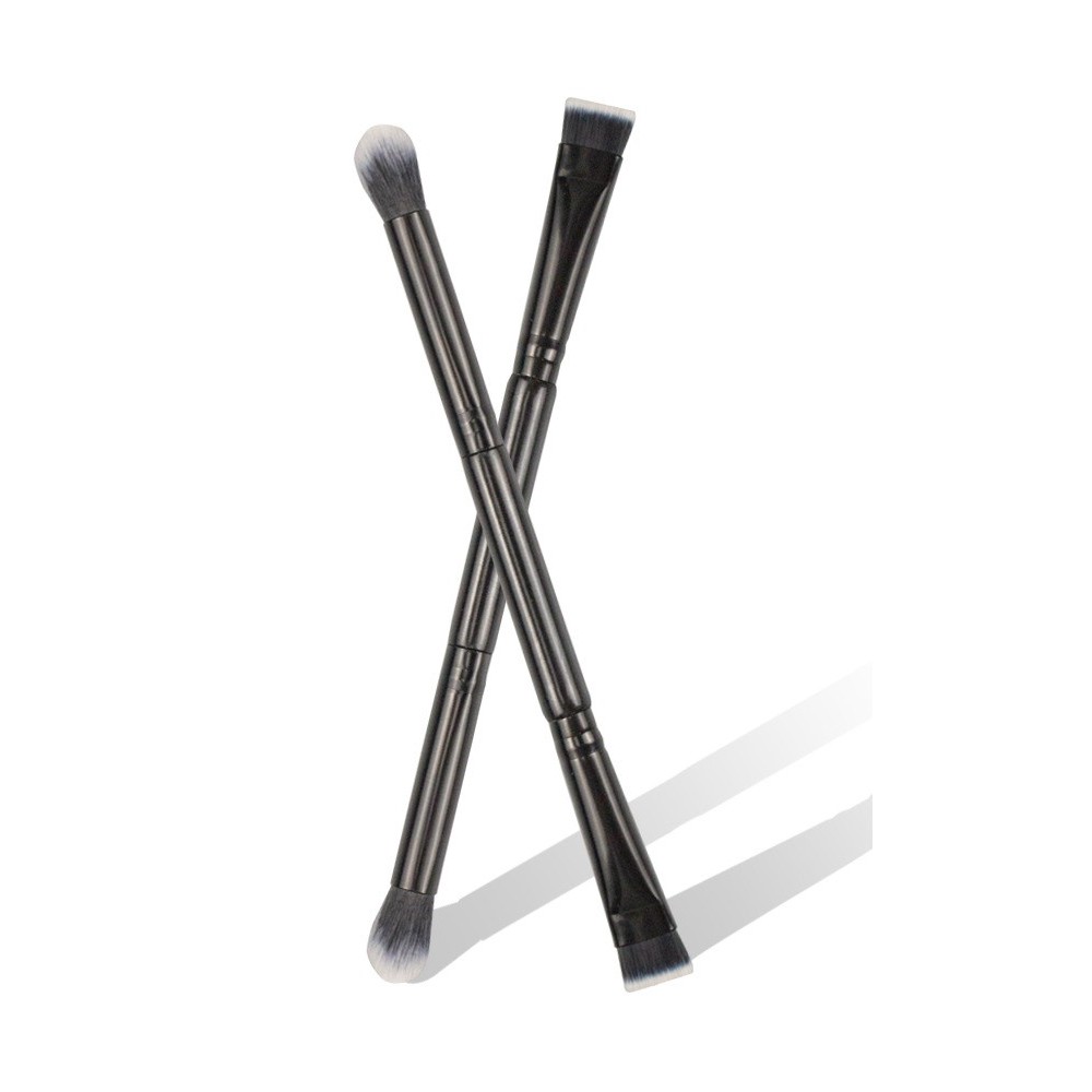 Jual Kuas Double Head Contour Eyeliner Eyeshadow Concealer & Blush ...