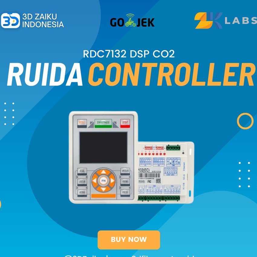 Jual Original Complete Set Ruida RDC7132 DSP CO2 Laser Controller ...