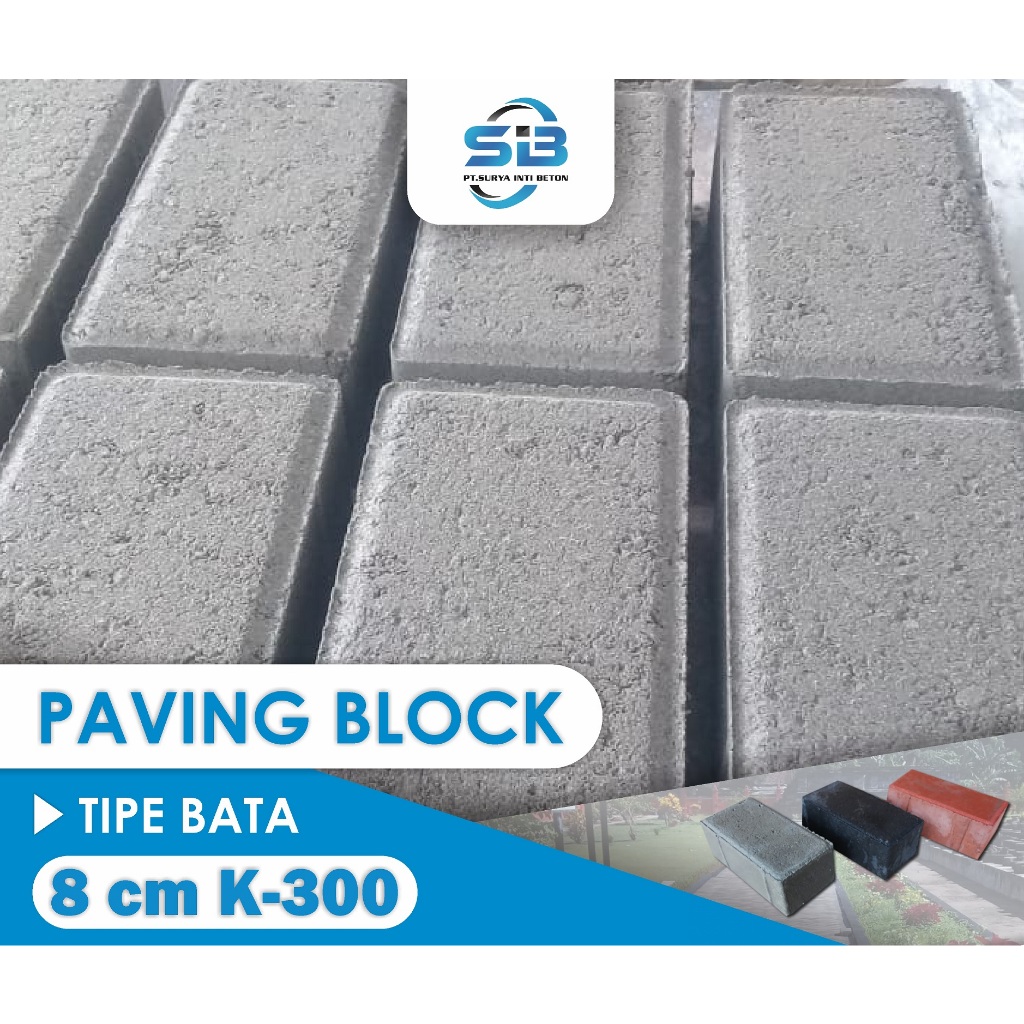 Jual Paving Block 8cm K-300 Natural | Shopee Indonesia