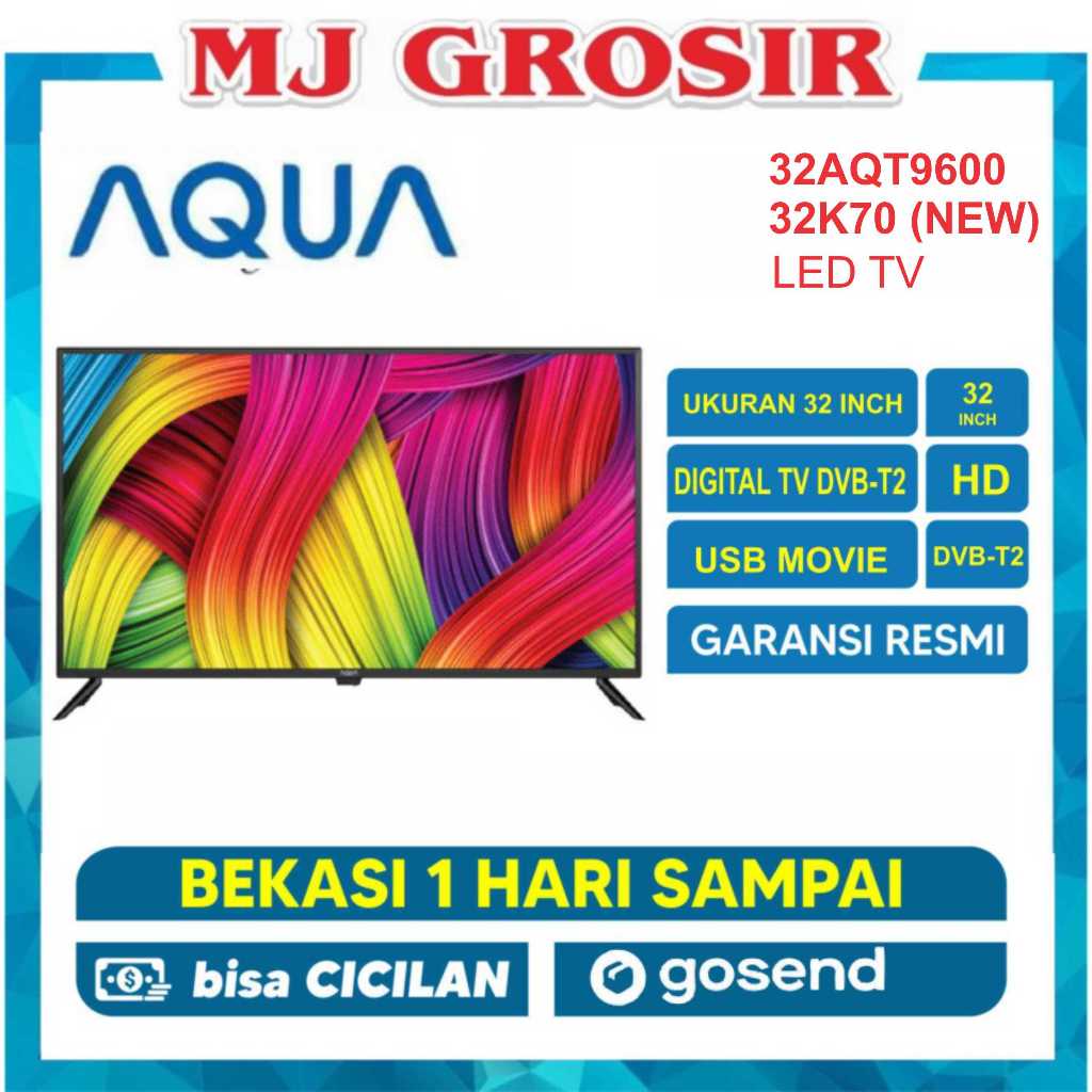 Jual PROMO LED TV AQUA 32" 32K70 M 32 INCH USB MOVIE HDMI NEW MODEL ...