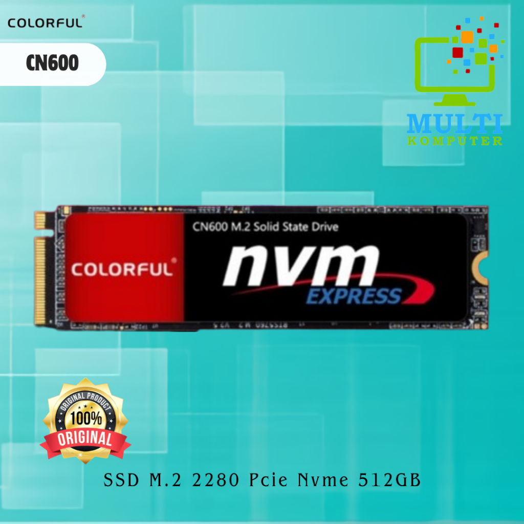 Jual SSD Colorful CN600 512GB NVMe M.2 PCIe - SSD Colorful 512GB NVMe ...