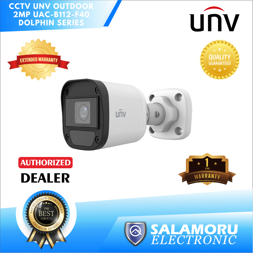 Jual IR CAMERA CCTV UNIVIEW - UNV OUTDOOR 2MP UAC-B112-F40 ANALOG BULLET DOLPHIN SERIES | Shopee ...