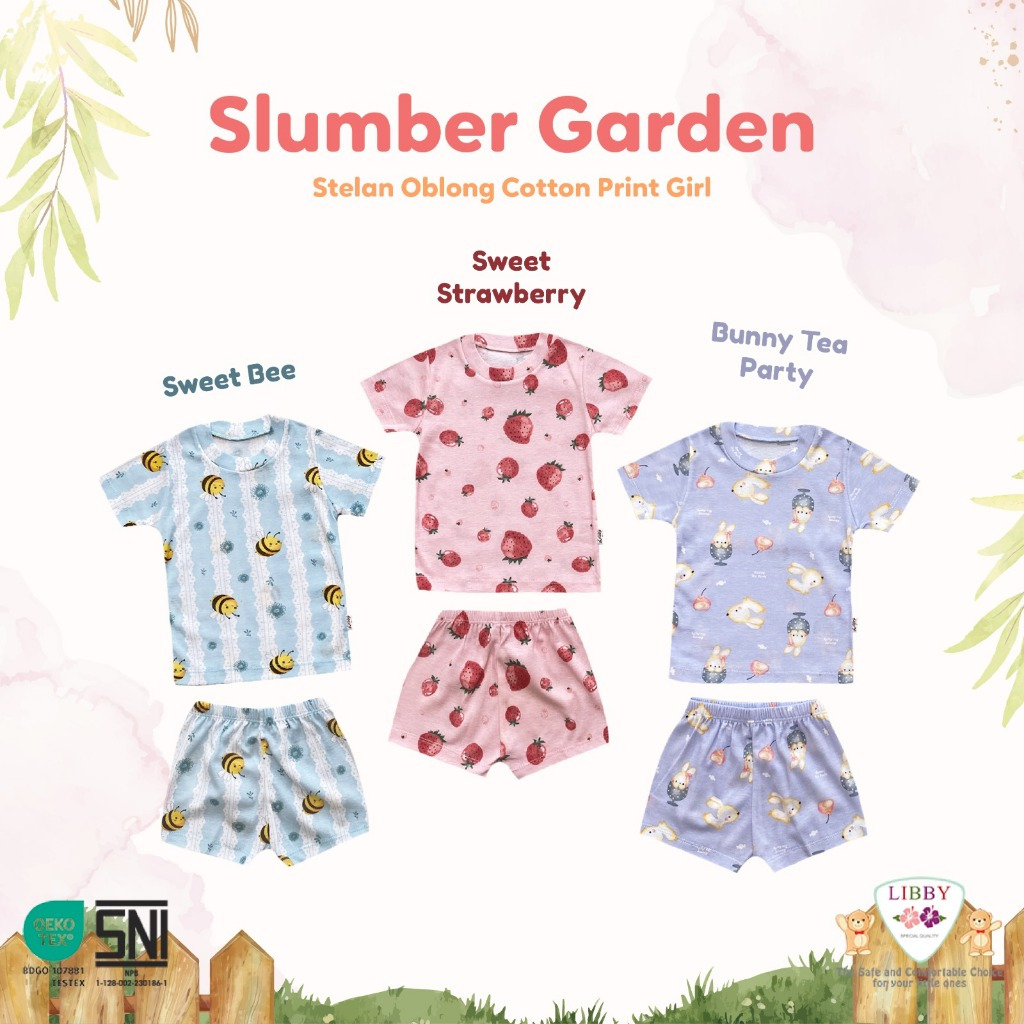 Jual LIBBY Setelan Bayi & Anak Pendek Celana Pendek Oblong (1 Stel ...