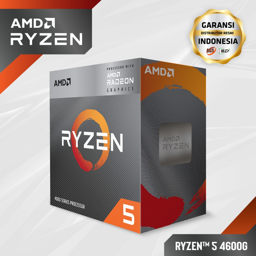 Jual Processor AMD Ryzen 5 4600G With Radeon Graphics 6Core 12Thread | Shopee Indonesia