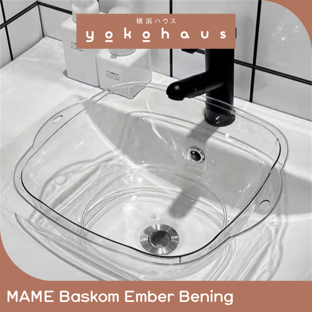 Jual YOKOHAUS - MAME Wadah Cuci Serbaguna Wadah Air Cuci Muka Bening ...
