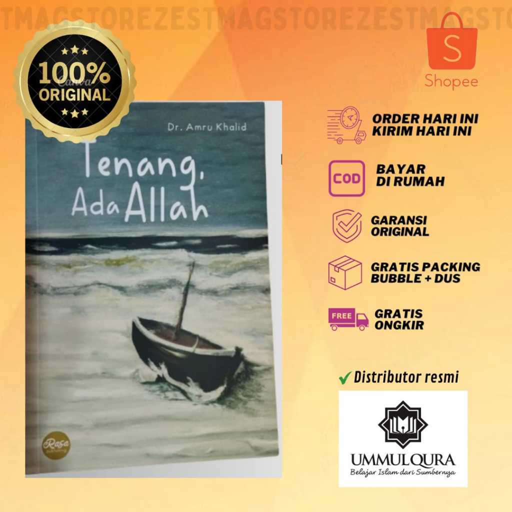 Jual Buku Tenang Ada Allah Karya Amru Khalid | Shopee Indonesia