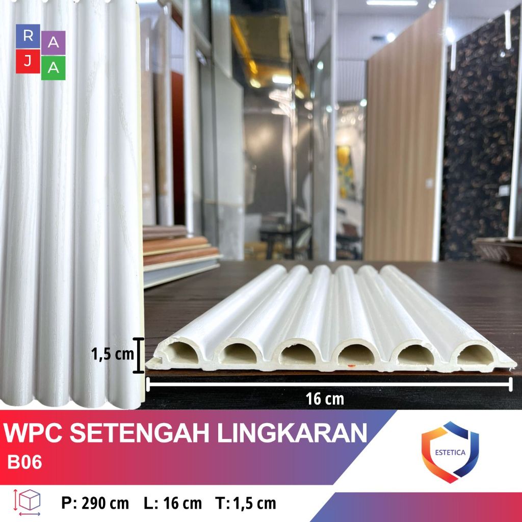 Jual Wallpanel Woodpanel WPC / Wood Panel dinding Composite Motif Kayu ...