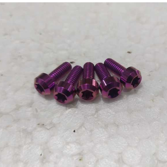 Jual Baut Titanium Gr 5 m4 x 10 Drat 6 Panjang 10cm | Shopee Indonesia