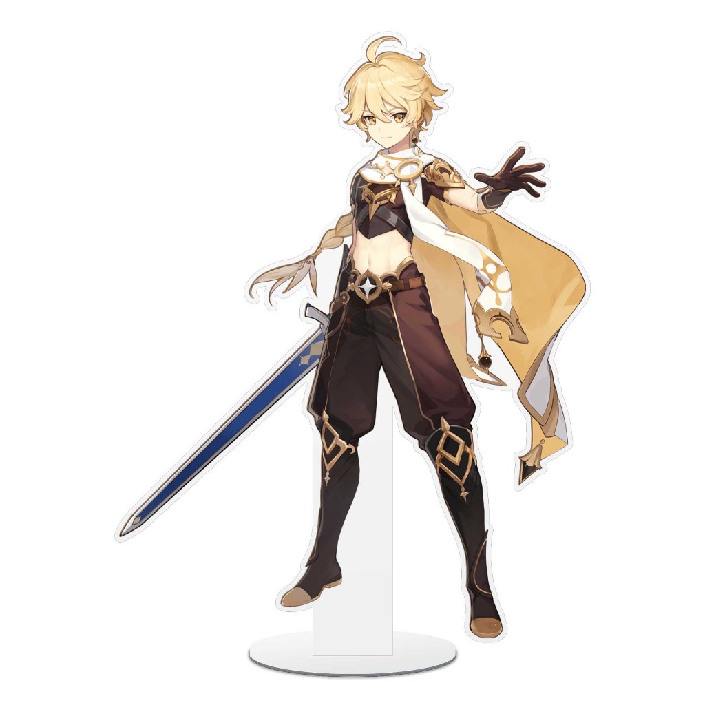 Jual Stand akrilik figure TRAVELER AETHER standee 20cm - GENSHIN IMPACT ...