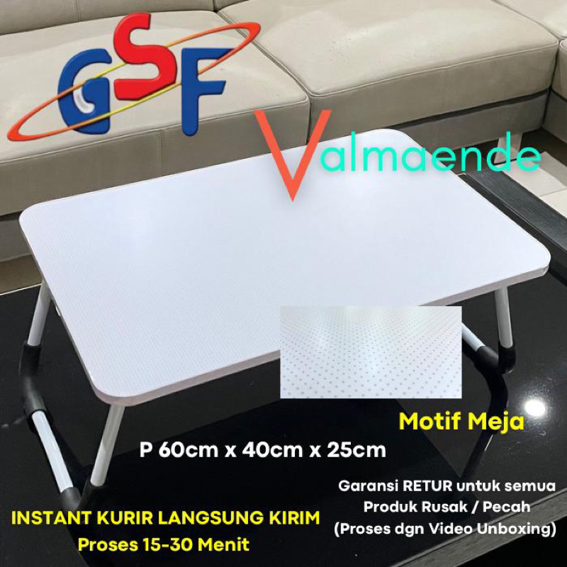 Jual Meja Laptop Meja Lipat Portable Meja Belajar 55x40cm GSF 1087 5030 5840 4055 Packing Bubble ...