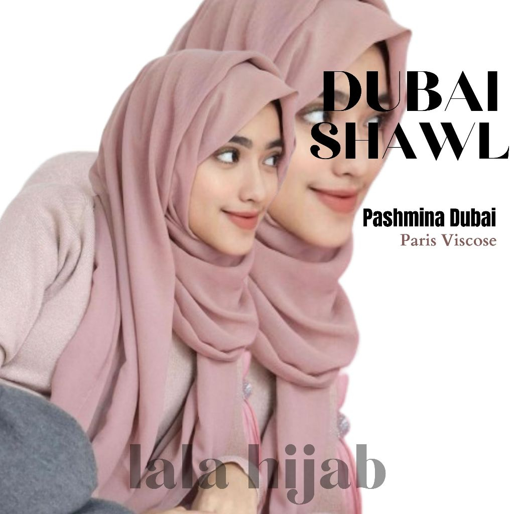 Jual (LALA HIJAB) Dubai Shawl II Pashmina Dubai II Pashmina Paris ...