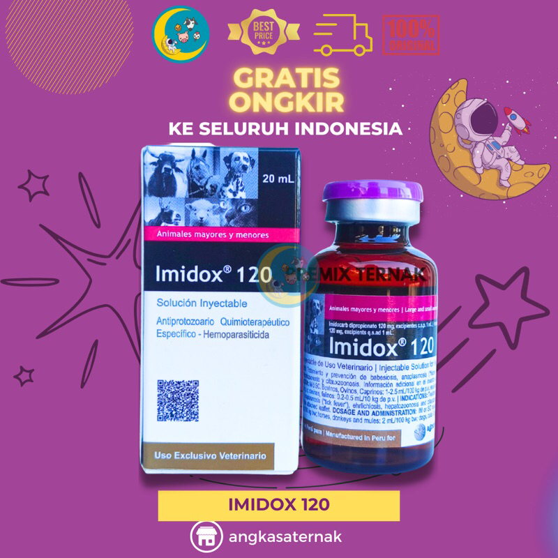 Jual IMIDOX 120 Antiprotozoal Hematicide Agent @20ml | Shopee Indonesia