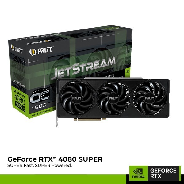 Jual PALIT GeForce RTX 4080 SUPER JetStream OC 16GB GDDR6X - VGA Card ...