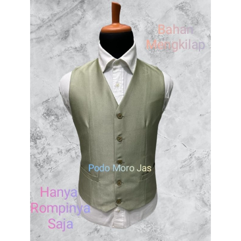 Jual Rompi Vest jas dalaman jas rompi formal rompi pria rompi murah ...