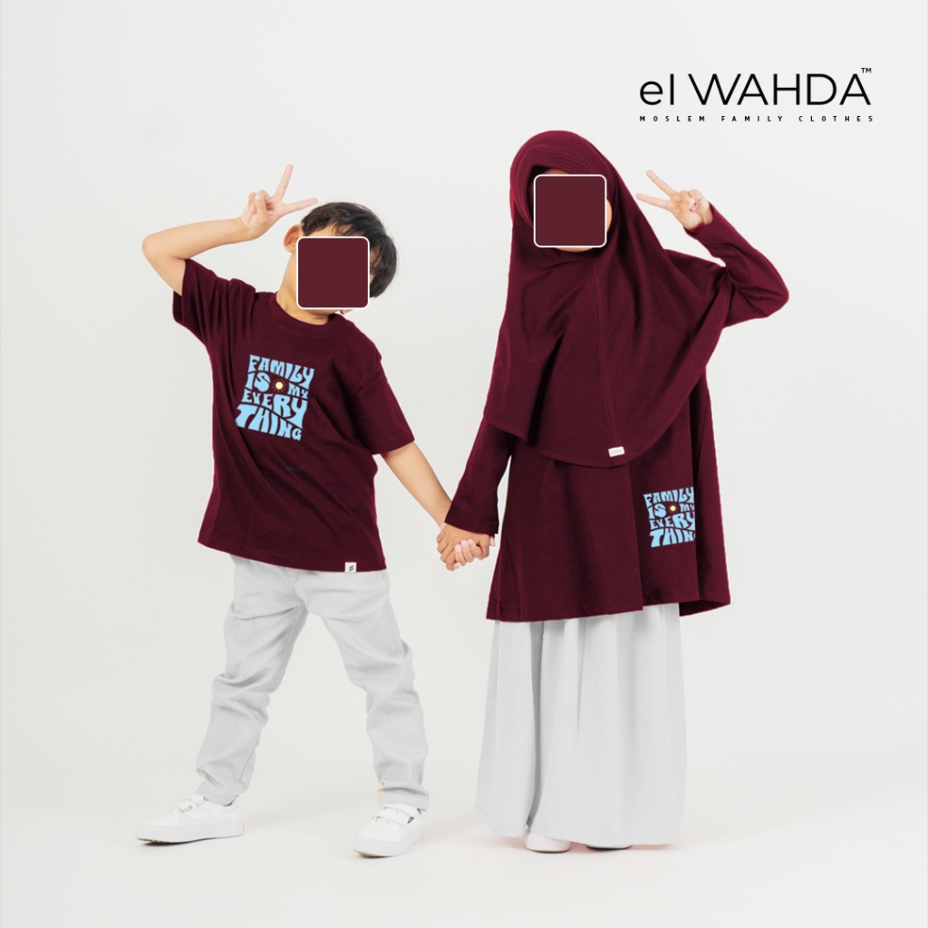 Jual Baju Couple Anak Perempuan Anak Laki Laki el WAHDA Clothes Warna ...