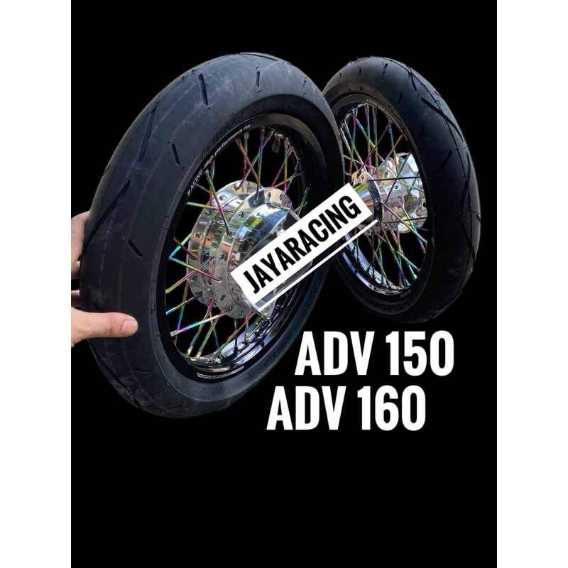 Jual VELG SCARLET MODEL TK JAPAN SET ADV 150 ADV 160 RING 14 BAN DONAT ...