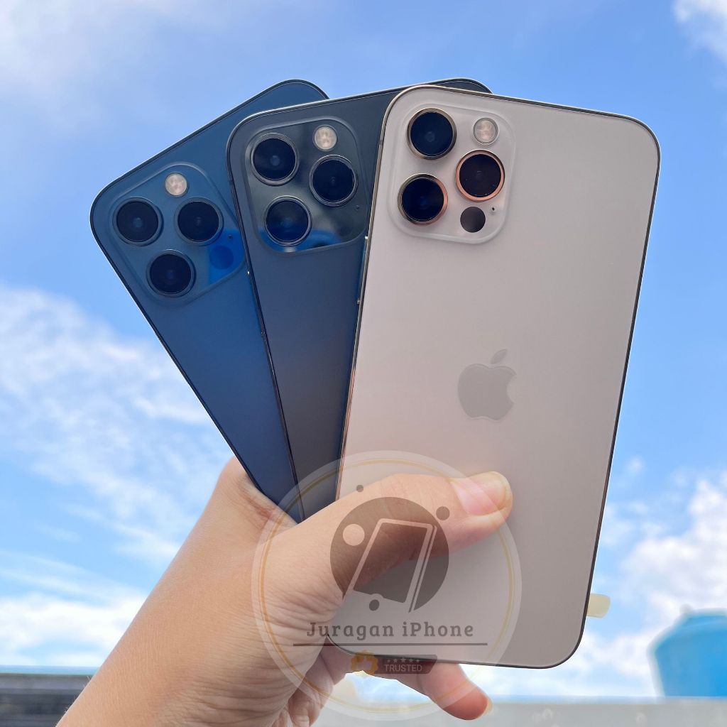 Jual iPhone 12 Pro Max 128GB/256GB Second Like New 100% Original Fullset Mulus Good Condition ...