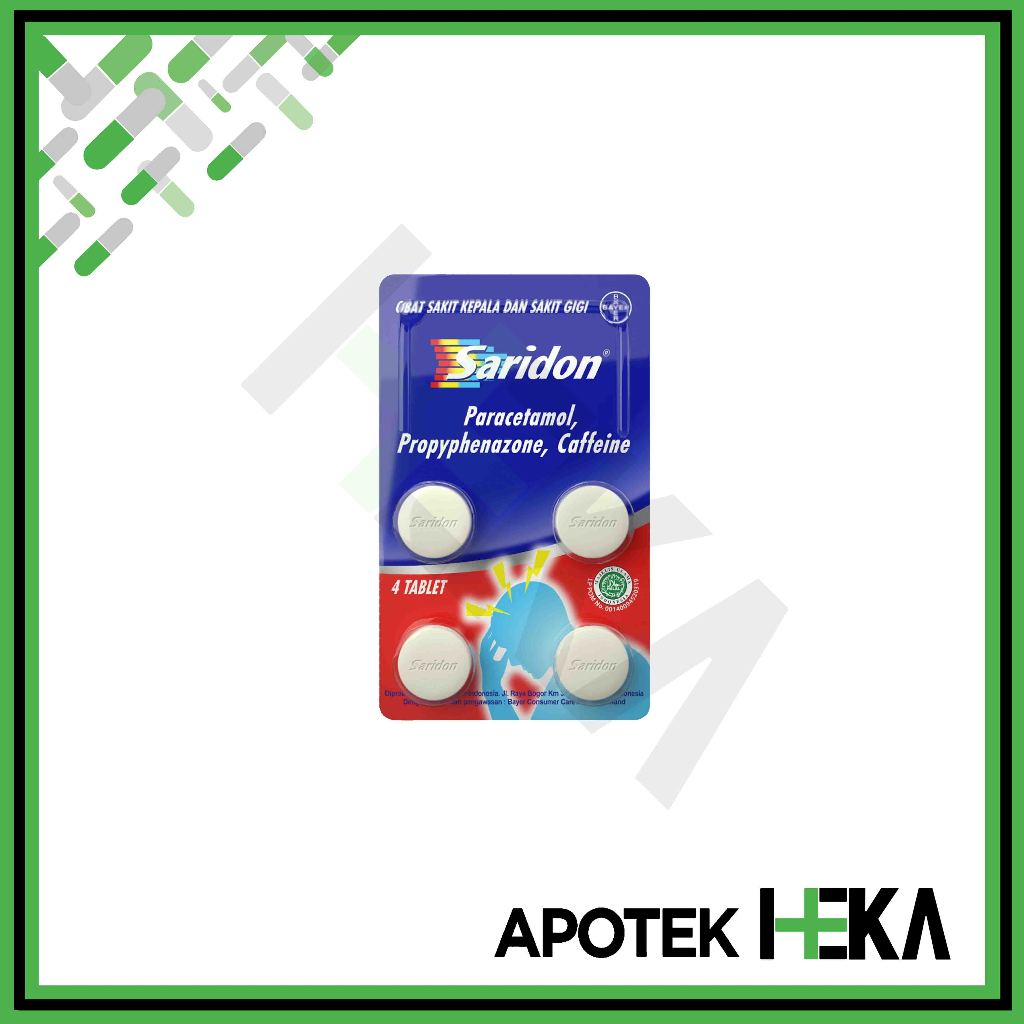 Jual Saridon Strip isi 4 Tablet - Obat Demam Sakit Kepala (BANDUNG ... Jual Saridon Strip isi 4 Tablet - Obat Demam Sakit Kepala (BANDUNG ...