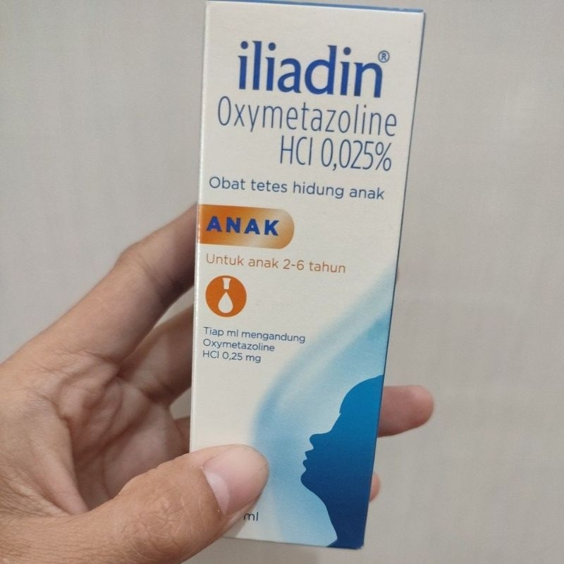 Jual iliadin drop Anak dan Spray Dewasa 10ml nasal tetes hidung anak ...
