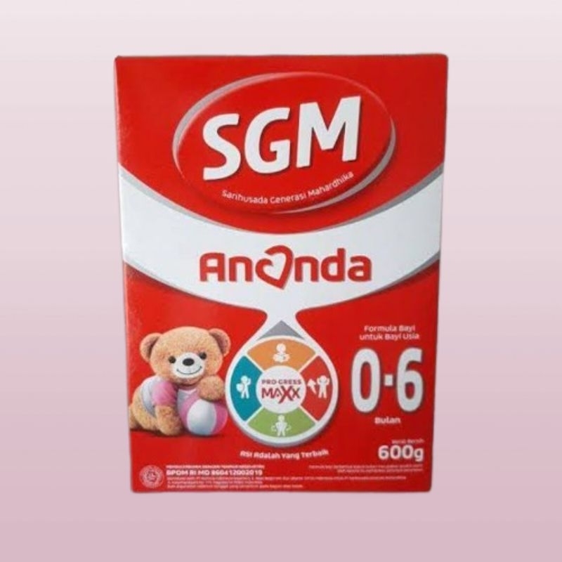 Jual SGM Ananda 1 Susu Formula Bayi Bubuk Untuk 0 - 6 Bulan 600 gr | Shopee Indonesia