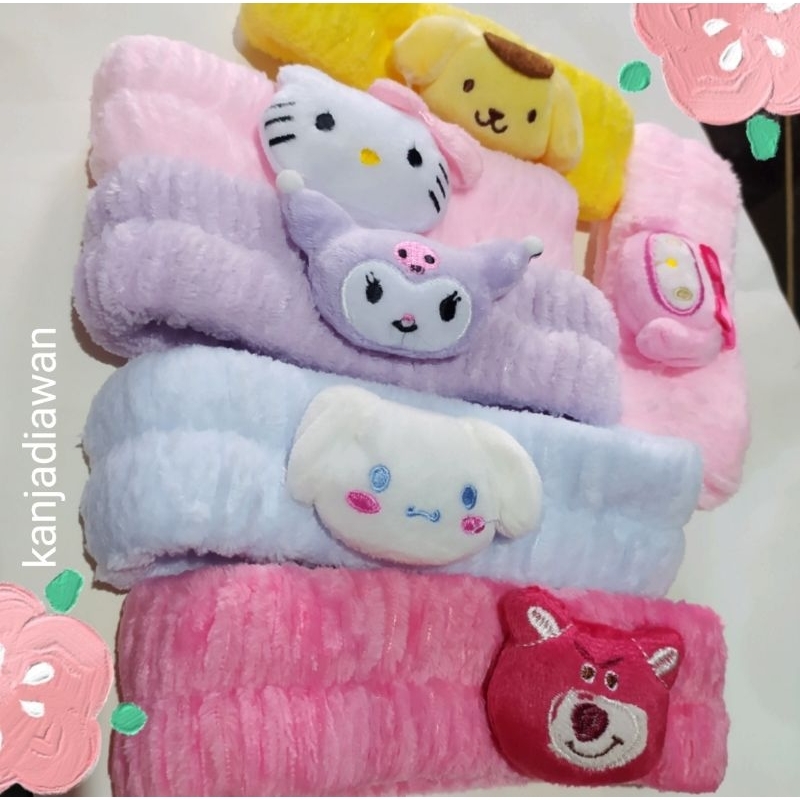 Jual Bandana Sanrio Bando Lotso Karakter Bandana Make Up Melody ...
