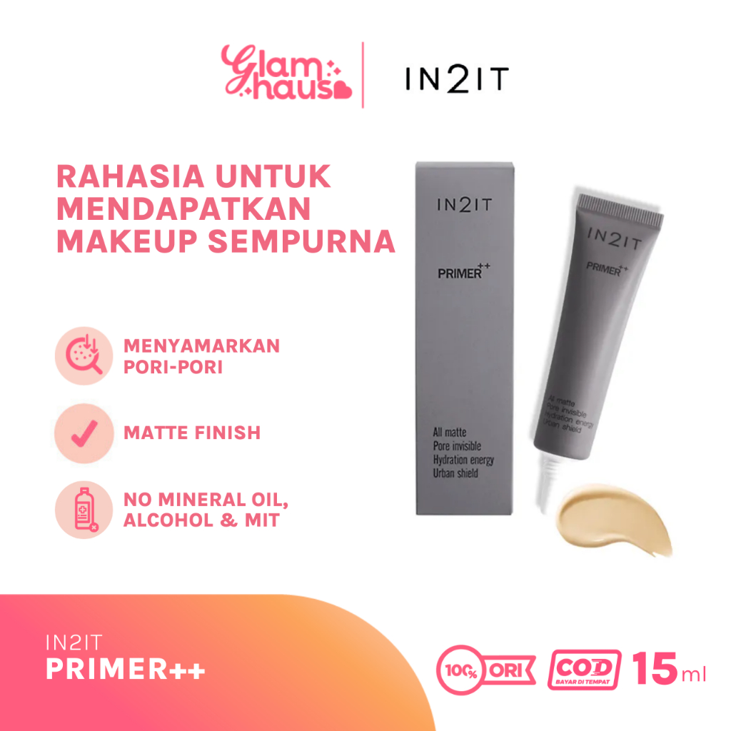 Jual IN2IT Primer Base Make Up Plus Primer++ PMP 15ml | Original Thailand | Shopee Indonesia