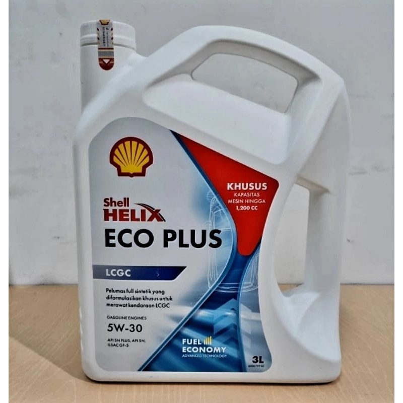 Jual Shell Helix ECO Plus LCGC 0W-20 Galon 3 Liter | Shopee Indonesia