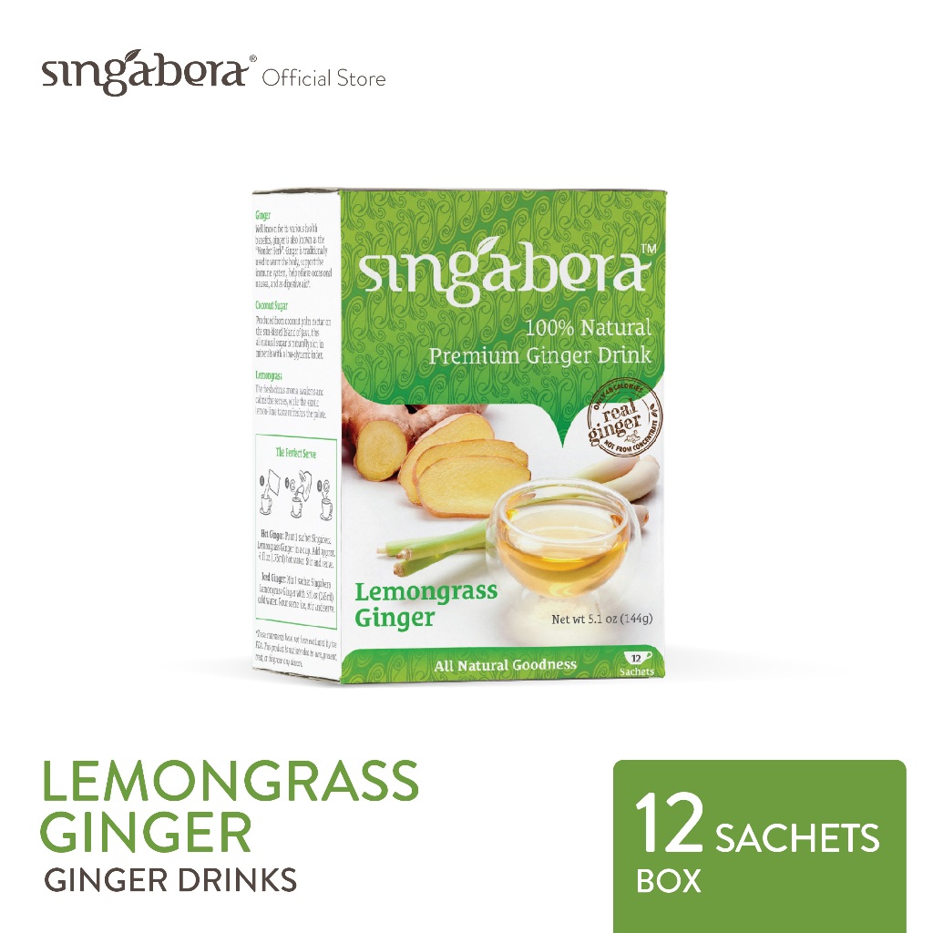 Jual Singabera Premium Ginger Drink - 1 Box - 12 Sachet | Shopee Indonesia