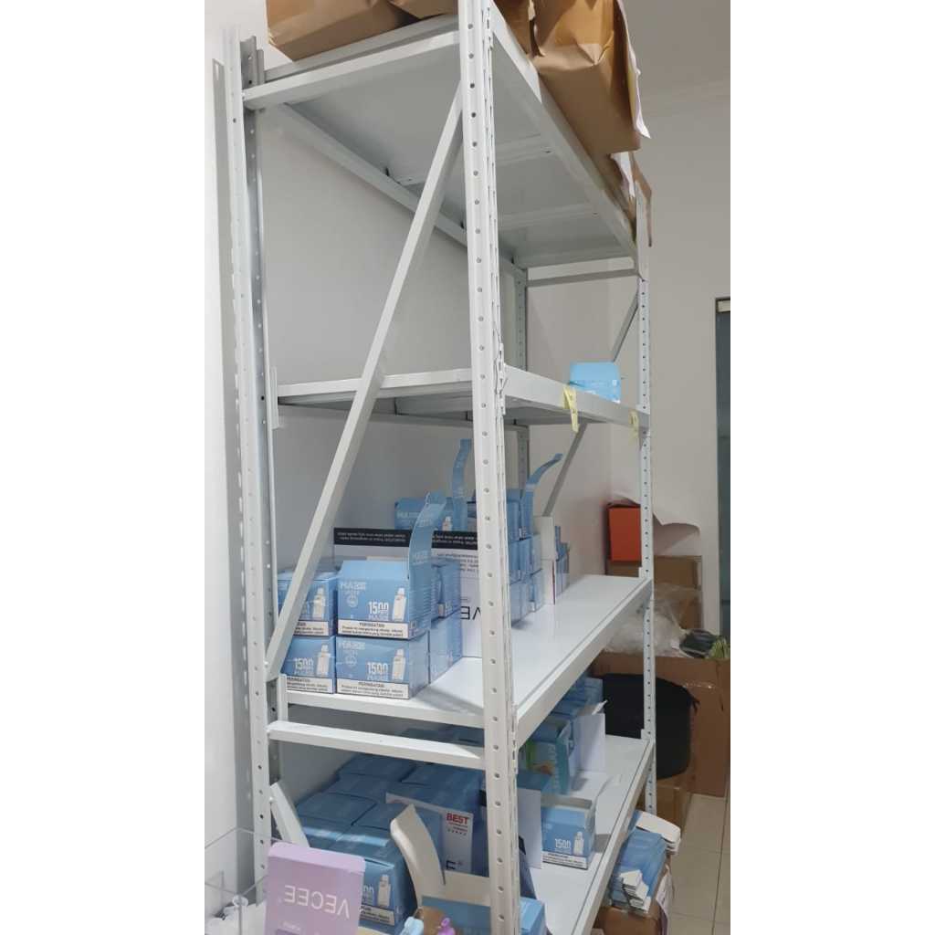 Jual Rak Gudang Multifungsi Kapasitas Beban 150kg/Level / Rak Susun ...