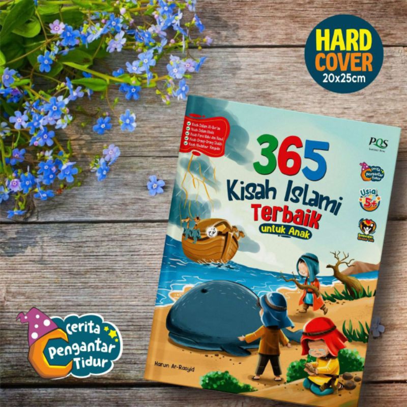 Jual Buku Cerita Anak Muslim | 365 Kisah Islami Terbaik Untuk Anak | By PQS | Shopee Indonesia
