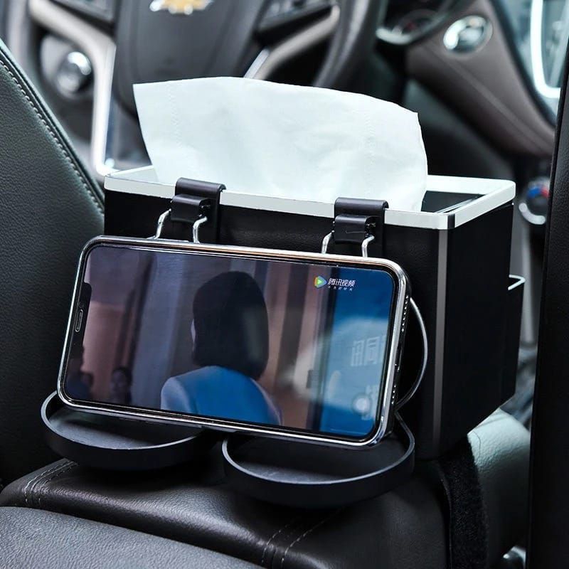 Jual TEMPAT TISSU MOBIL SERBAGUNA MULTI FUNGSI READY HITAM | Shopee ...