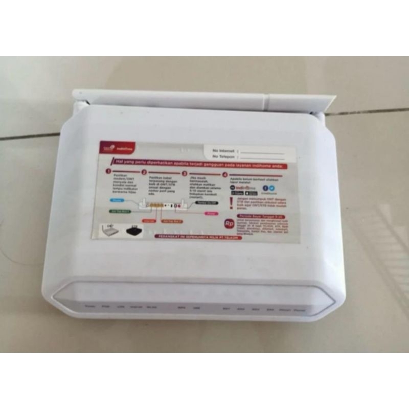 Jual Router Ont Modem fiberhome unit + adaptor | Shopee Indonesia