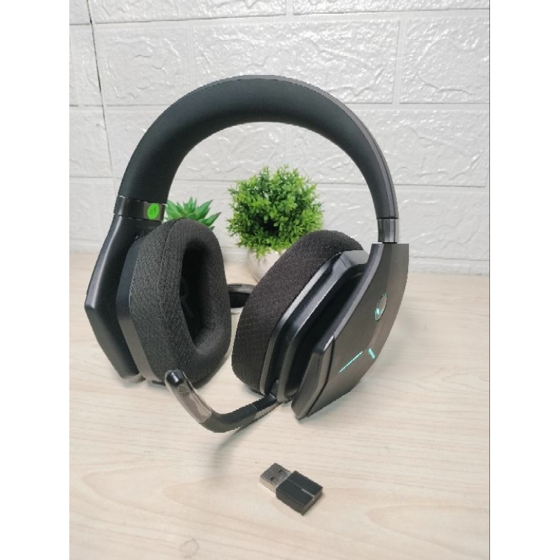 Jual Headset Gaming Wireless Alienware AW988 Second Like New | Shopee ...