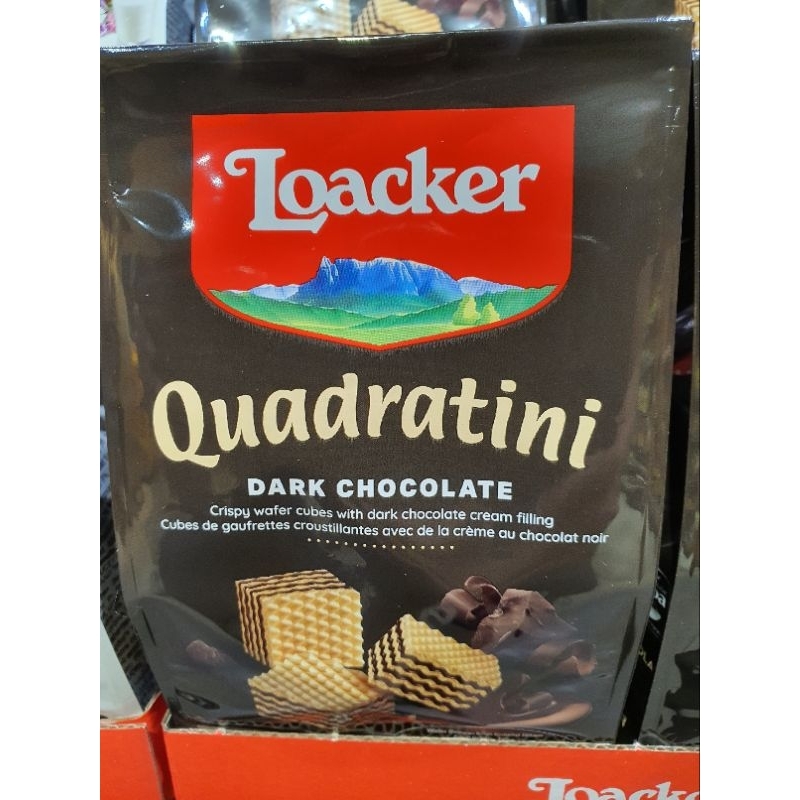 Jual Loacker Wafer Quadratini Chocolate Napolitaner Hazelnut Vanilla ...