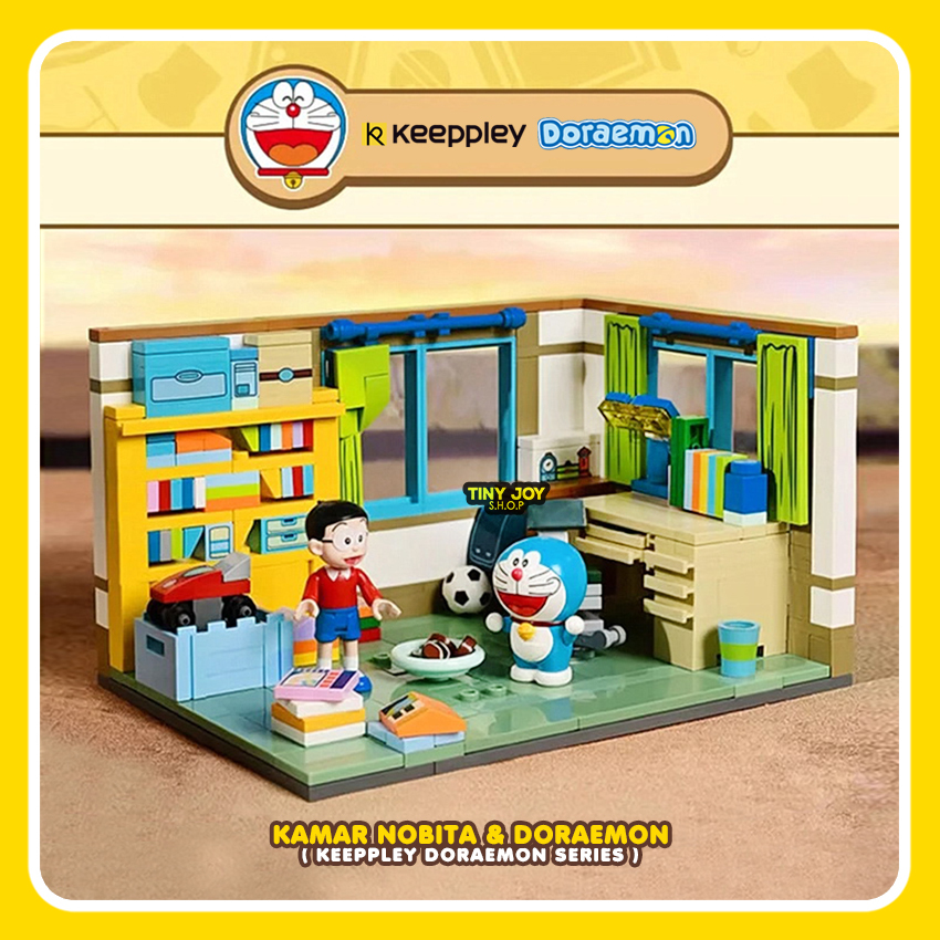 Jual BRICKS Keeppley KAMAR DORAEMON NOBITA K20402 Mainan Balok Susun ...