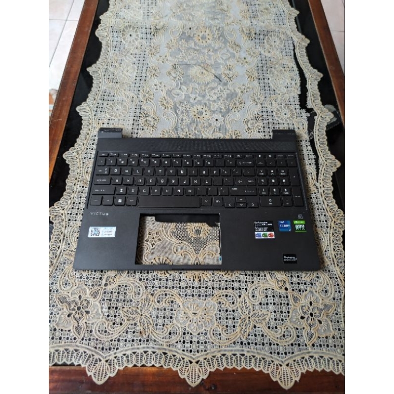 Jual Frame Keyb Palmrest HP Victus Gaming Laptop 15-fa1123TX | Shopee ...