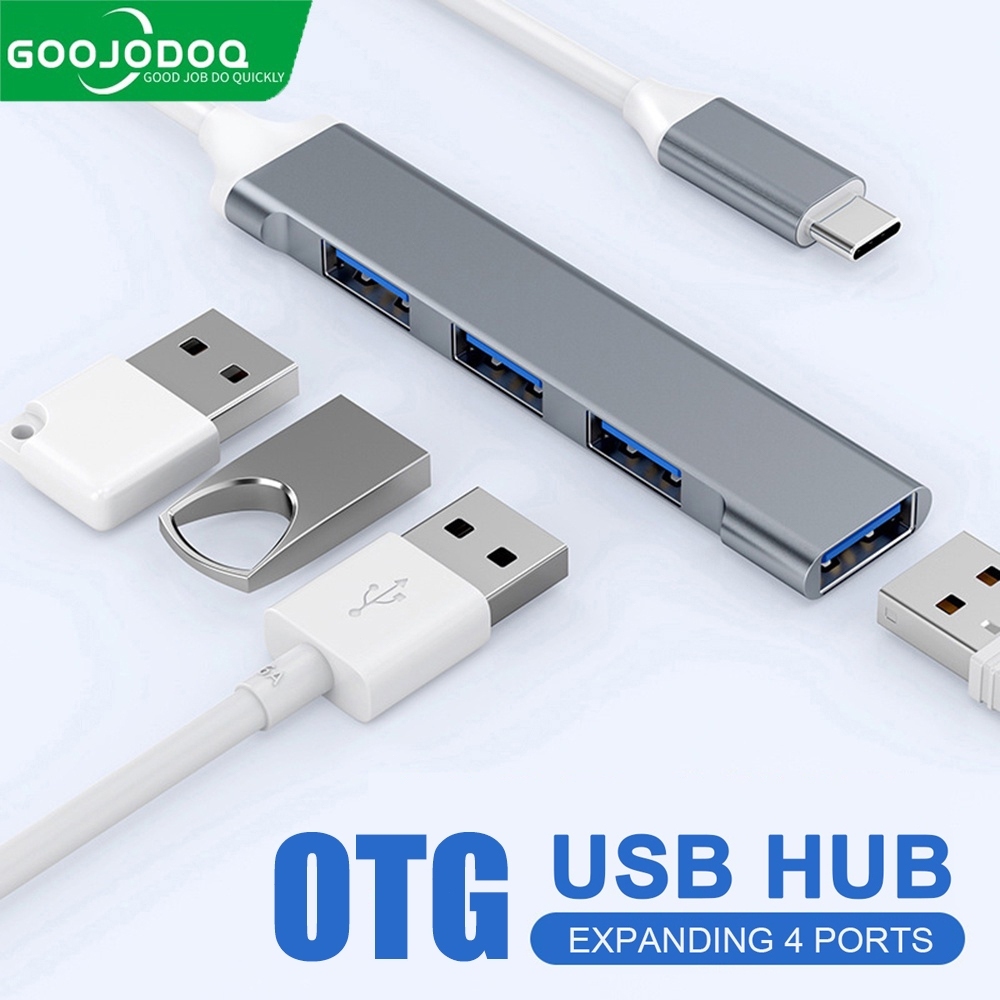 Jual GOOJODOQ 4 in 1 TIPE Hub USB 3.0 Adapter Usb to USB Interface ...