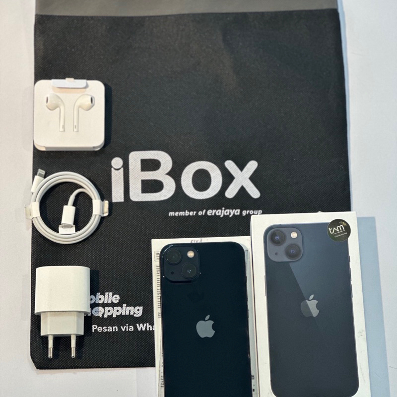 Jual Ip* 13 Mini Midnight 128gb ex iBox | Shopee Indonesia