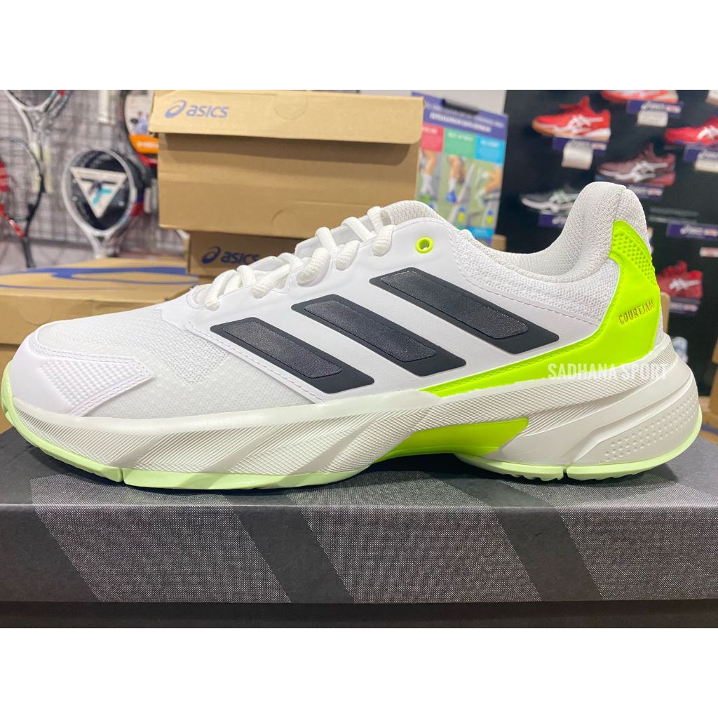 Jual Sepatu Tenis Adidas Courtjam Control 3 M Putih Hijau [IF0459 ...