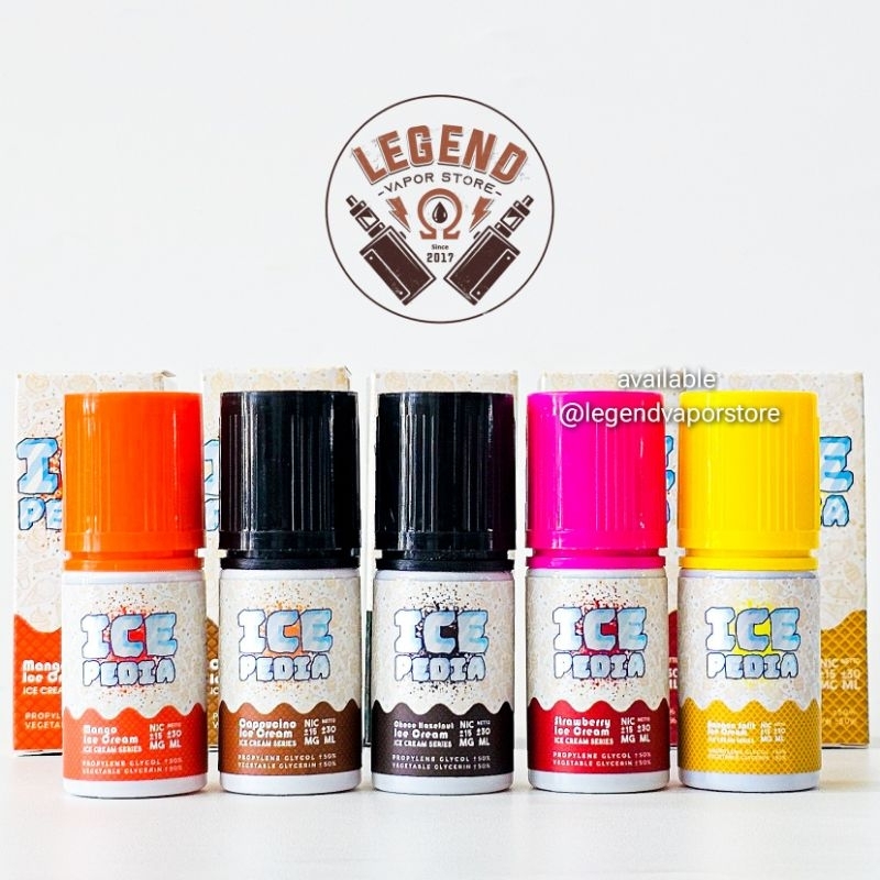 Jual SALT NIC - LIQUID ICE PEDIA Ice Cream Series 30ML 15MG AUTHENTIC ...