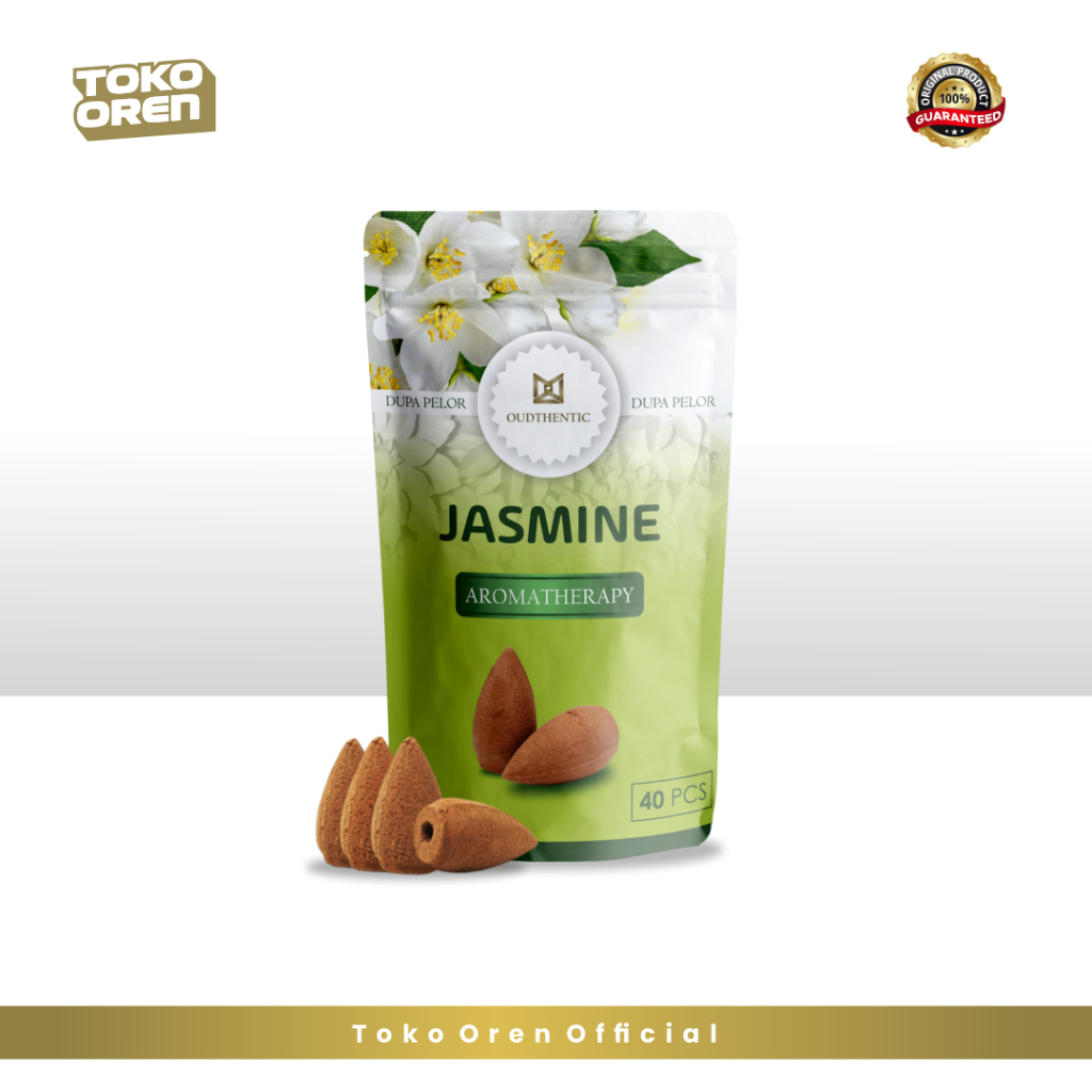 Jual Dupa Kerucut pelor JASMINE Isi 40 pcs Asap Bawah Bukhur Mini wangi ...